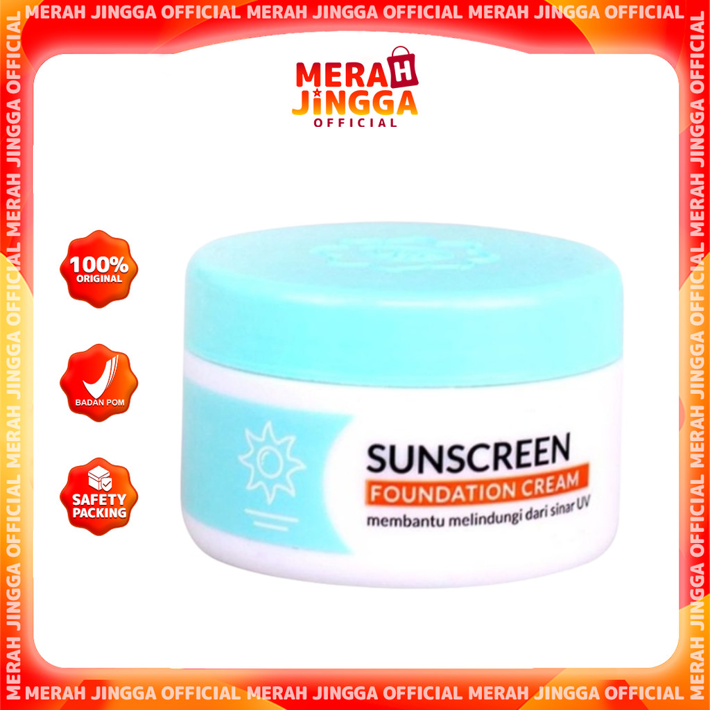 Jual VIVA Sunscreen Foundation UV FILTER 22gr | Merah Jingga Official ...