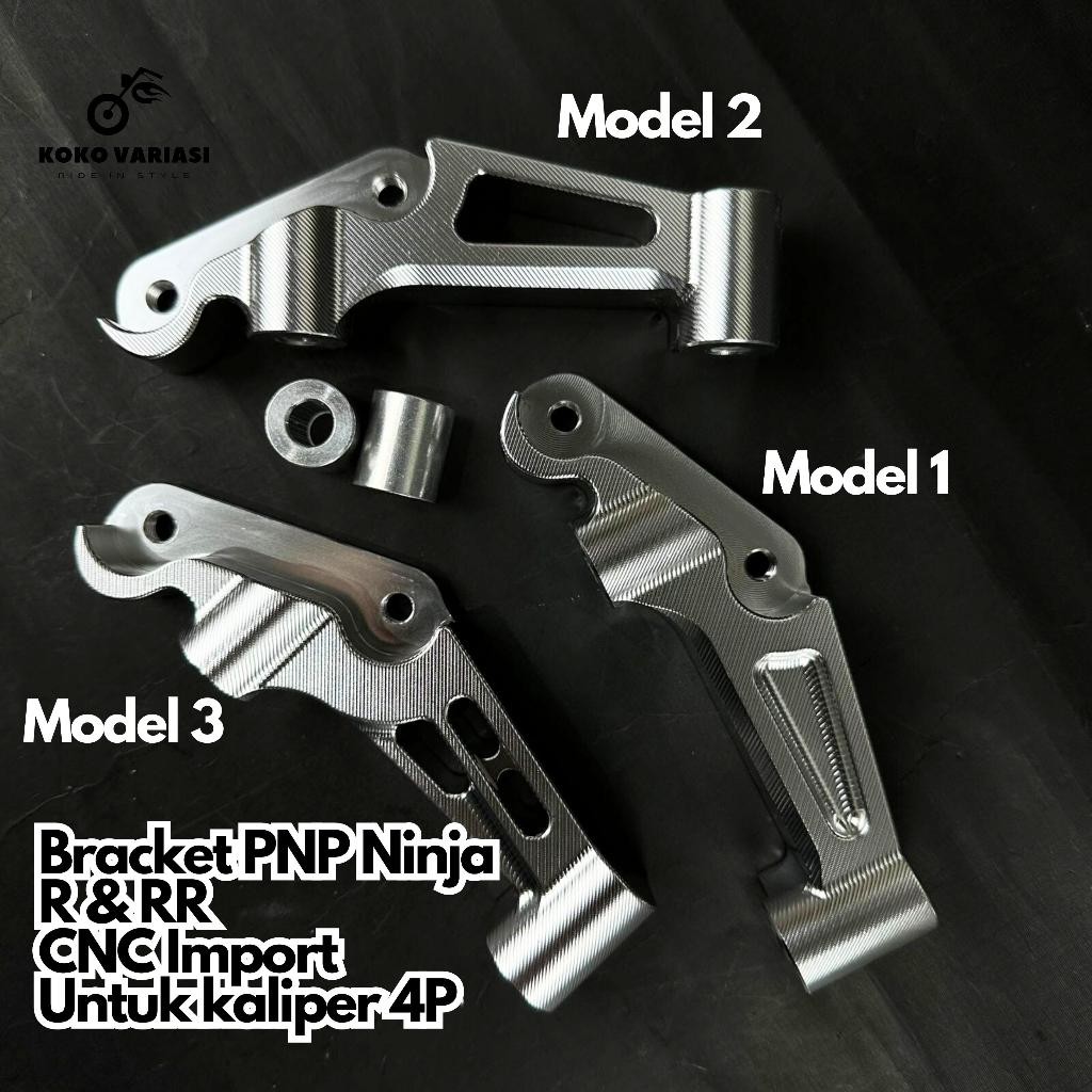 Jual Pangkon Brecket Kaliper Breket Caliper Brembo GP4 4 Piston Pnp Ninja IMPORT PLUG N PLAY CNC ...