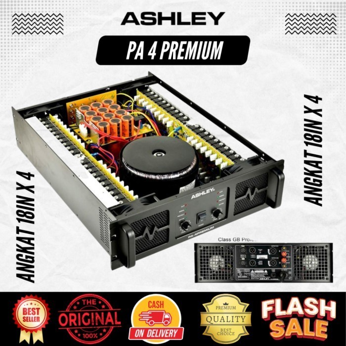 Jual Power Amplifier Ashley PA 4 Premium | Shopee Indonesia