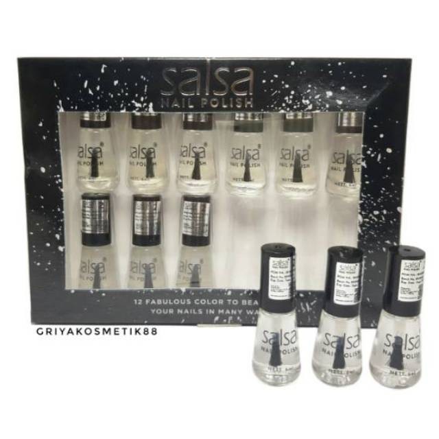 Jual KUTEK SALSA BENING BPOM ISI 12 PCS | Shopee Indonesia