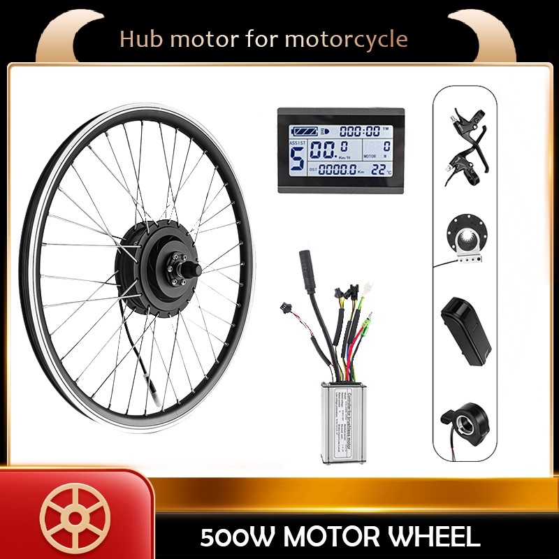 Jual Motor 500w 36v Conversion Kit Ebike Hubmotor Kits 48v 500w ...