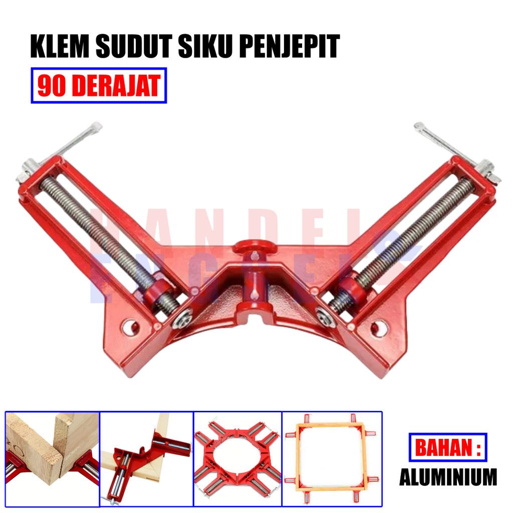 Jual Klem Siku Sudut Corner Clamp Penjepit 90 Derajat Mitre Right Angle ...