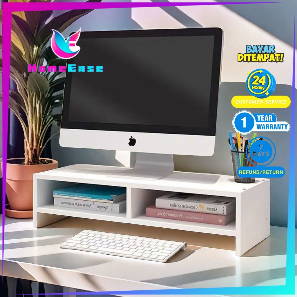 Jual HomeEase - Rak Alas Laptop Serbaguna Modern Minimalis untuk Desk ...