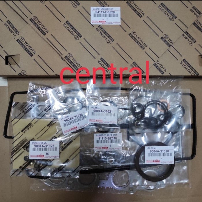 Jual JUAL GASKET FULL SET/ PAKING SET TOYOTA AVANZA 1.3CC BEST SELLER | Shopee Indonesia
