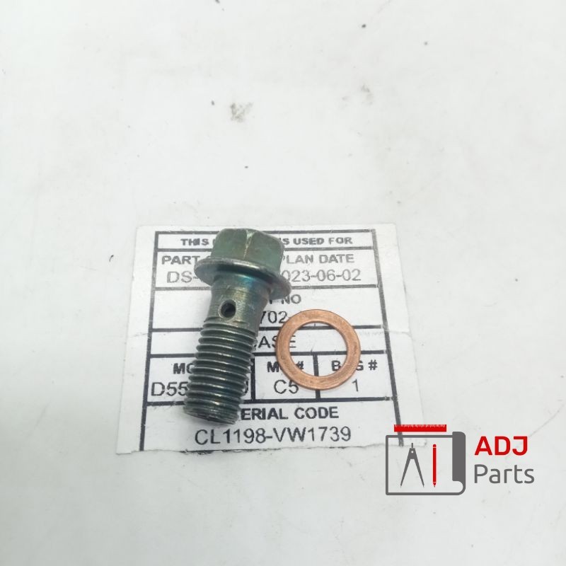 Jual BAUT SELANG REM PLUS RING BAUT SELANG REM UK 14 UNTUK SEMUA MOTOR ...