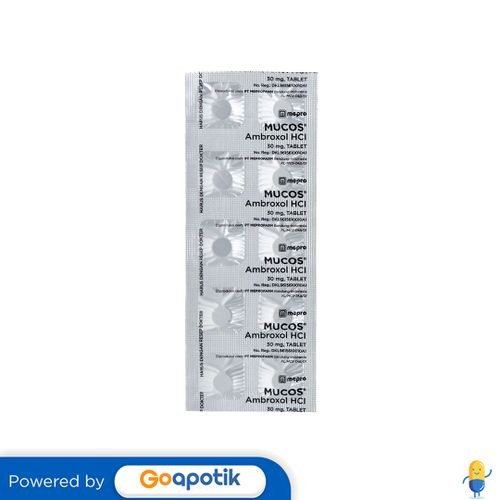 Jual Mucos 30 Mg Strip 10 Tablet | Shopee Indonesia