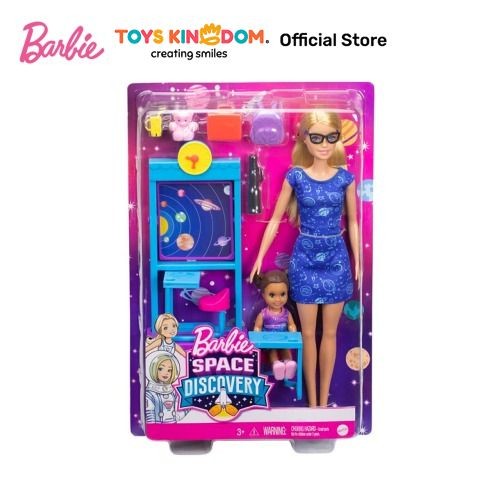 Jual Toys Kingdom Barbie Set Boneka Carriers Space Teacher Gtw34 Toys ...