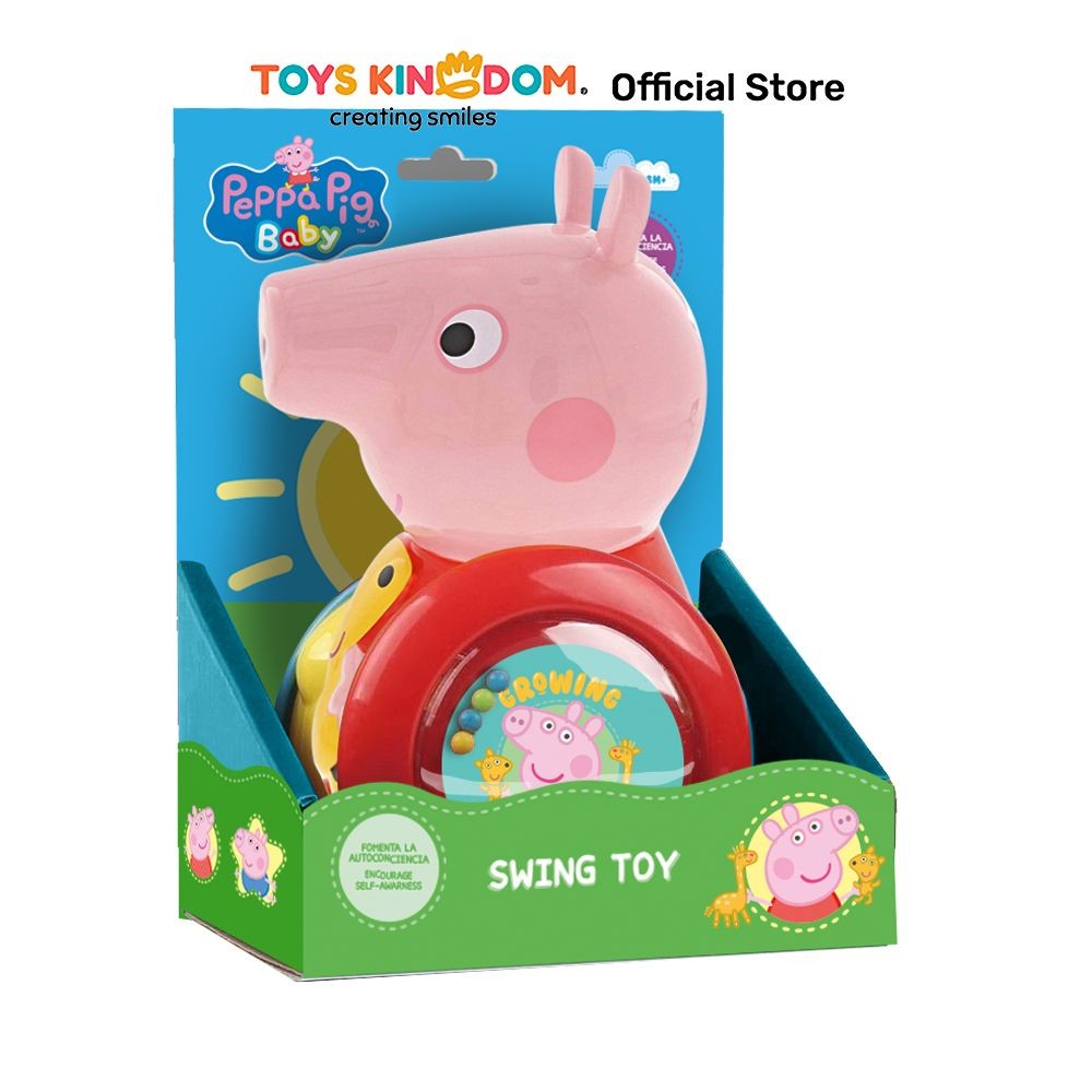 Jual Toys Kingdom Peppa Pig Rattle Swing 17091 Toys Kids Toy Rattles ...