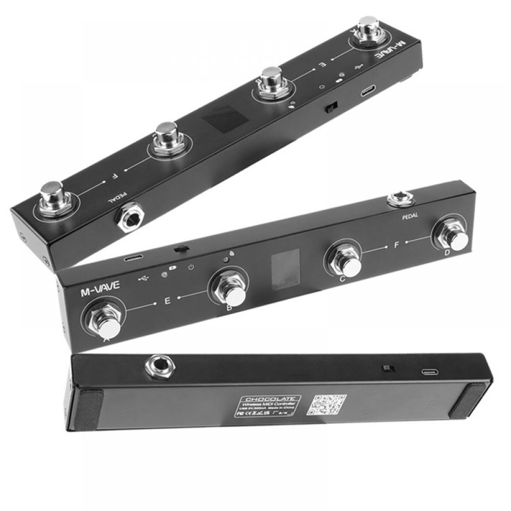 Jual M-Vave Wireless Midi Controller Midi System Chocolate Programmable Midi Foot Controller ...