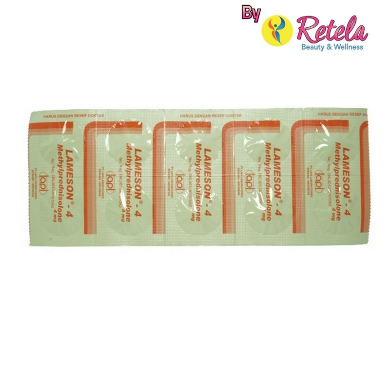 Jual LAMESON 4MG 1 STRIP 10 TABLET | Shopee Indonesia
