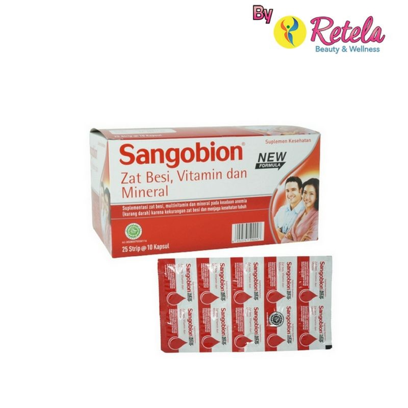 Jual SANGOBION 1 BOX 25 STRIP | Shopee Indonesia