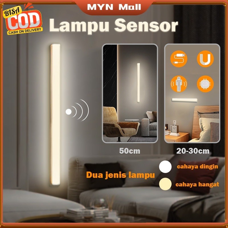 Jual MYN Mall 20/30/50CM Lampu Sensor Gerak Magnetic Motion Sensor ...
