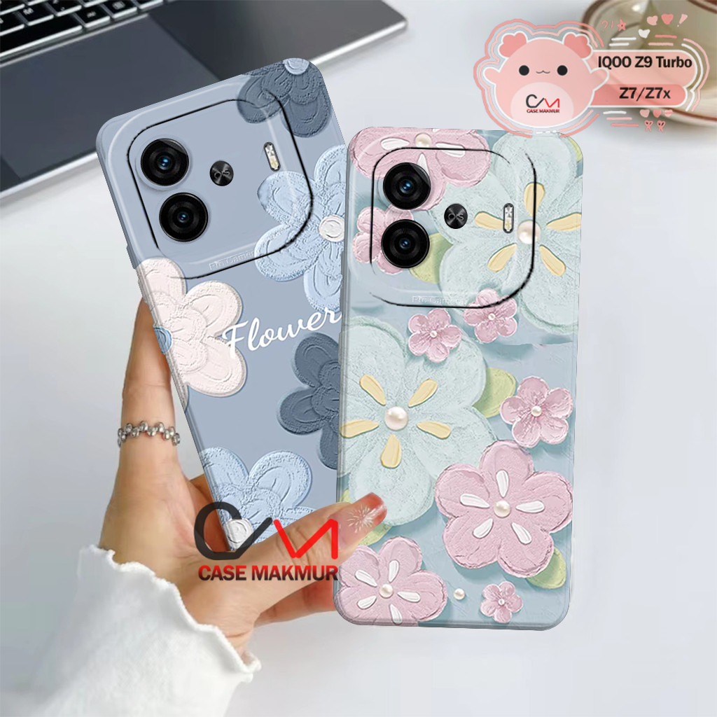 Jual IQOO Z9 5G / Z9 Turbo Z7 Z7x Soft Case Bermotif Bun9a - Silikon ...