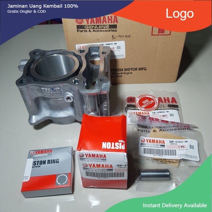 Jual BLOK SEHER PISTON KIT BORING YAMAHA NMAX 2DP ORIGINAL YAMAHA ...