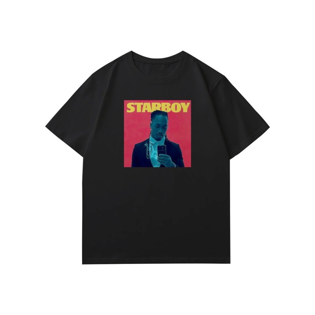 Jual Kaos Ambatu Starboy - Kaos Jomok Hytam - T-shirt Cowok Cewek ...