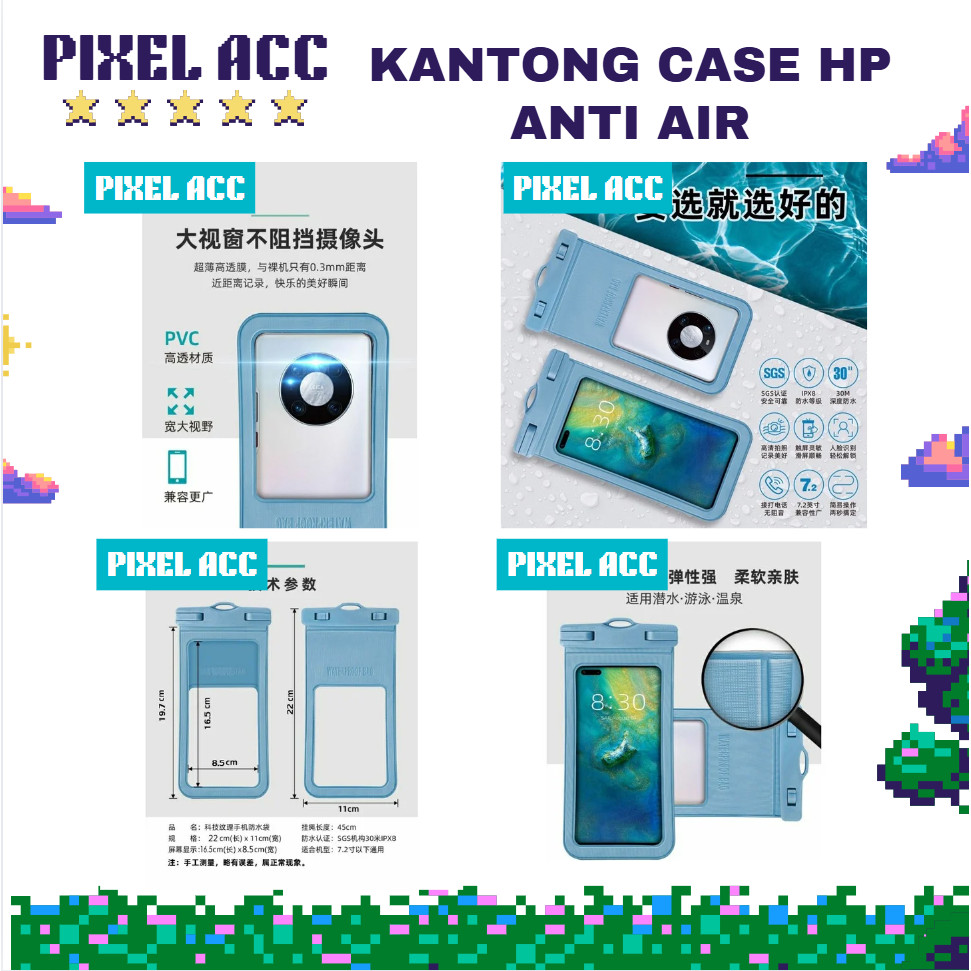 Jual Waterproof Case HP | Kantong Casing Anti Air hingga 30 Meter ...