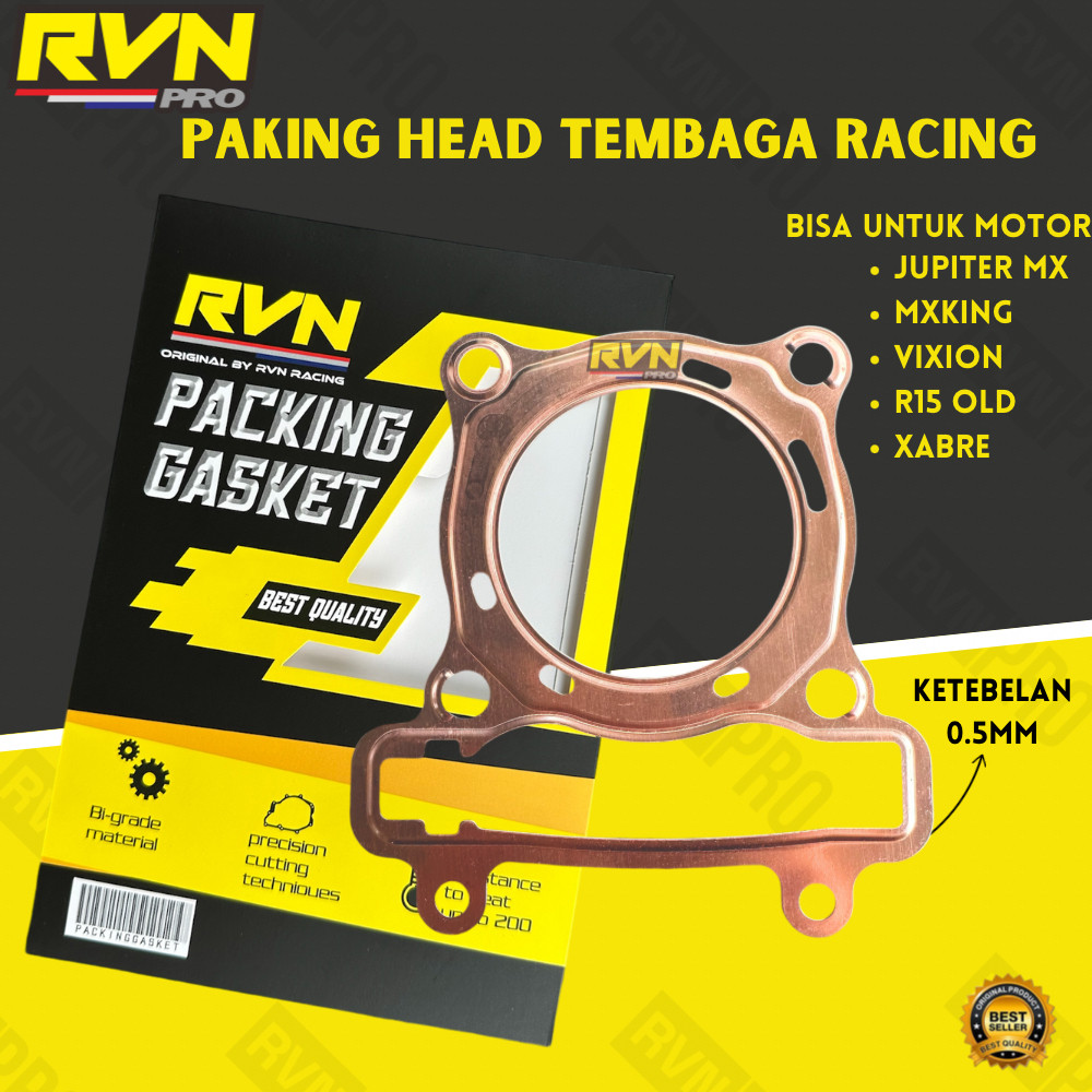 Jual PAKING PACKING BLOK HEAD TEMBAGA JUPITER MX MXKING VIXION OLD NVA ...