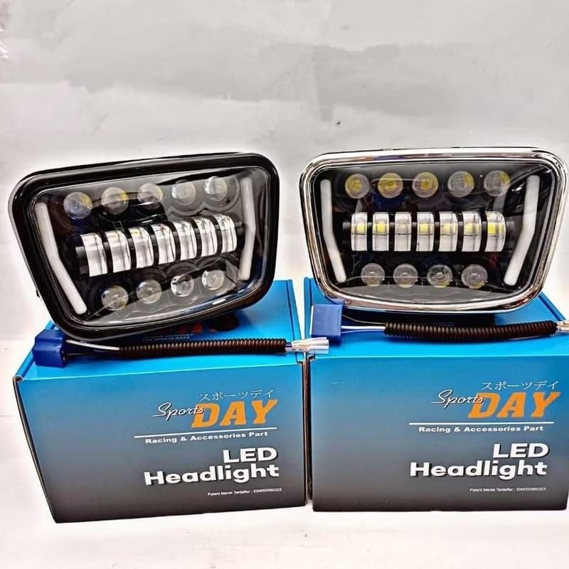 Jual HEADLAMP LAMPU DEPAN RX KING RXKING LED BILED BILLED SUPER TERANG ...