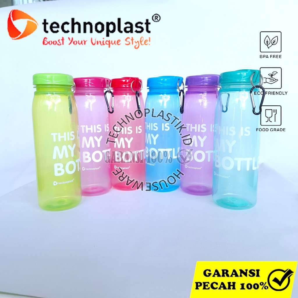 Jual TECHNOPLAST Botol Minum Sport Bottle 800Ml/Botol Air Minum Anak ...