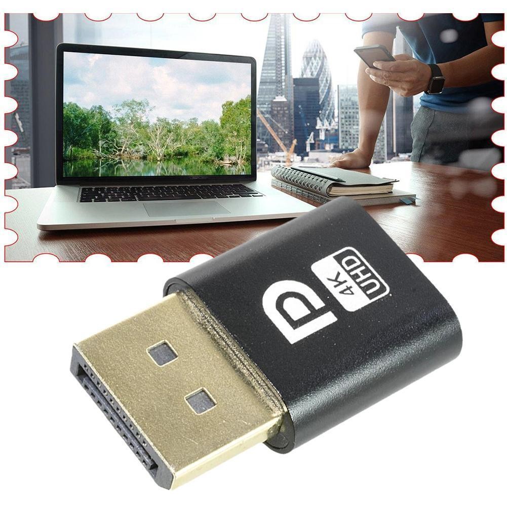 Jual 4K Displayport Dummy Plug - DP Virtual Display Adapter - EDID ...