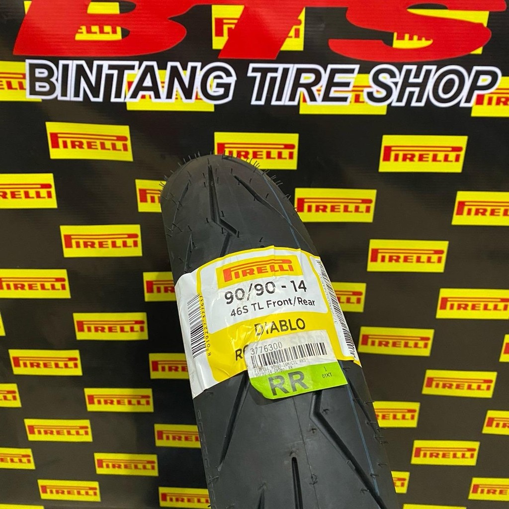 Jual Ban Matic 90/90-14 Pirelli Diablo Rosso sport ALL-MATIC Tubles Ban ...