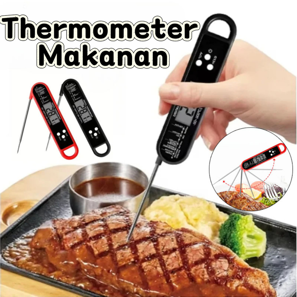 Jual Thermometer Makanan / Makanan Digital Daging Kopi Susu ...