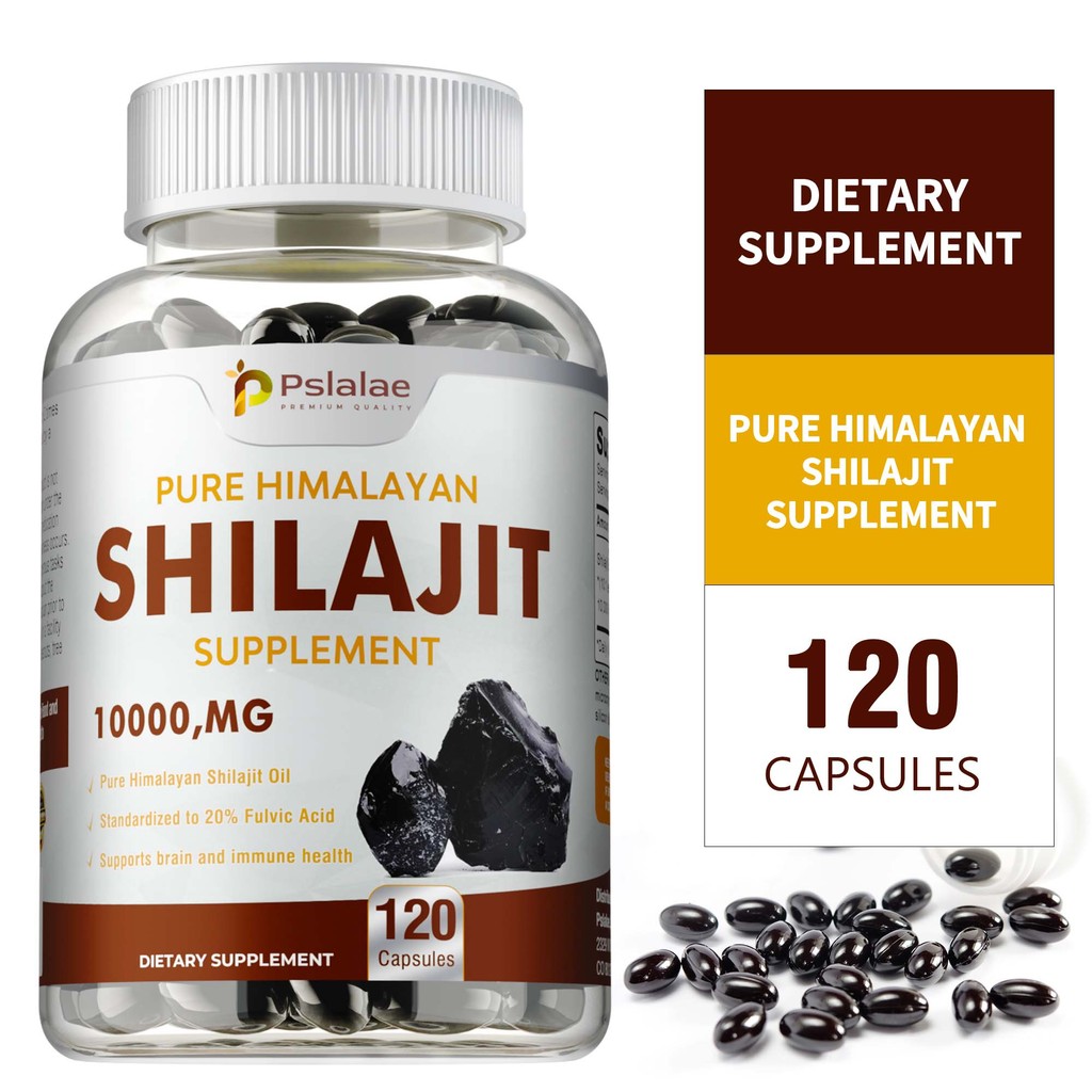Jual Pslalae - Kapsul Ekstrak Shilajit - Distandarisasi hingga 20% Asam ...