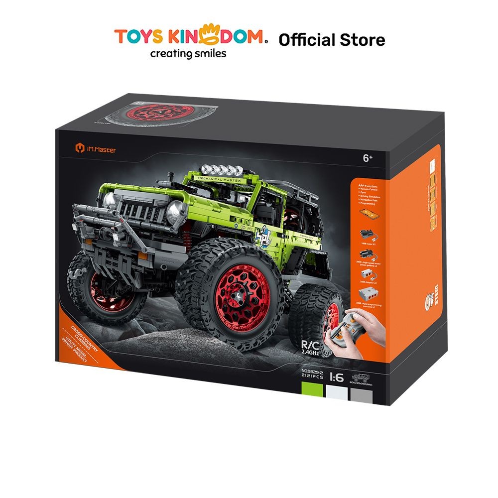 Jual Toys Kingdom Im Master Rock Crawler Remote Control - Hijau Toys ...