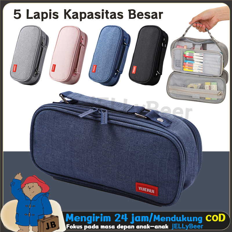 Jual Besar Kotak Pensil Lima Lapis Alat Tulis Tempat Pensil ...