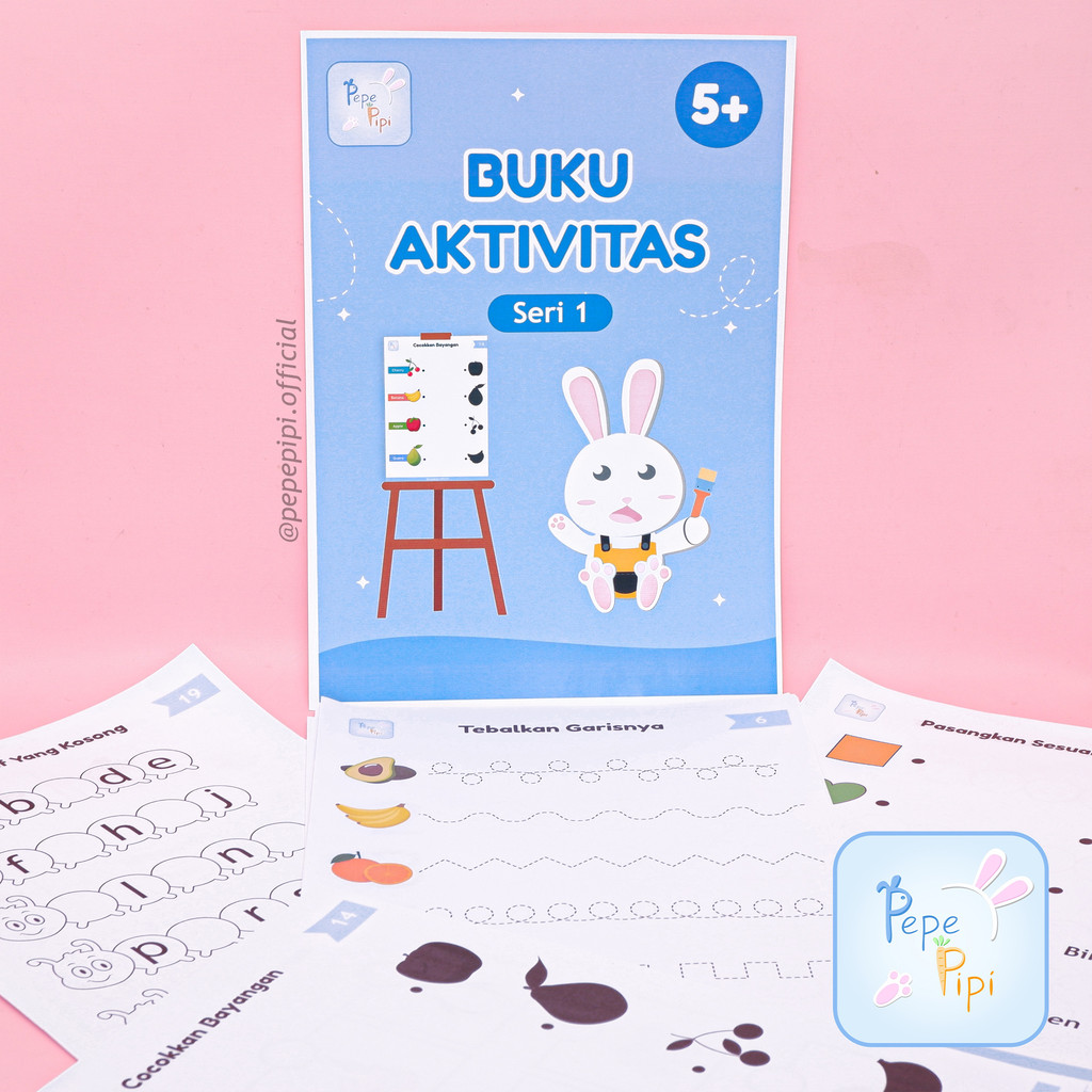 Jual Lembar Belajar Anak Activity Worksheet Buku Edukasi Usia Dini ...