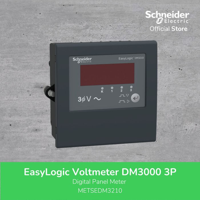 Jual Schneider Electric - DM3000 - Voltmeter Digital - METSEDM3210 ...