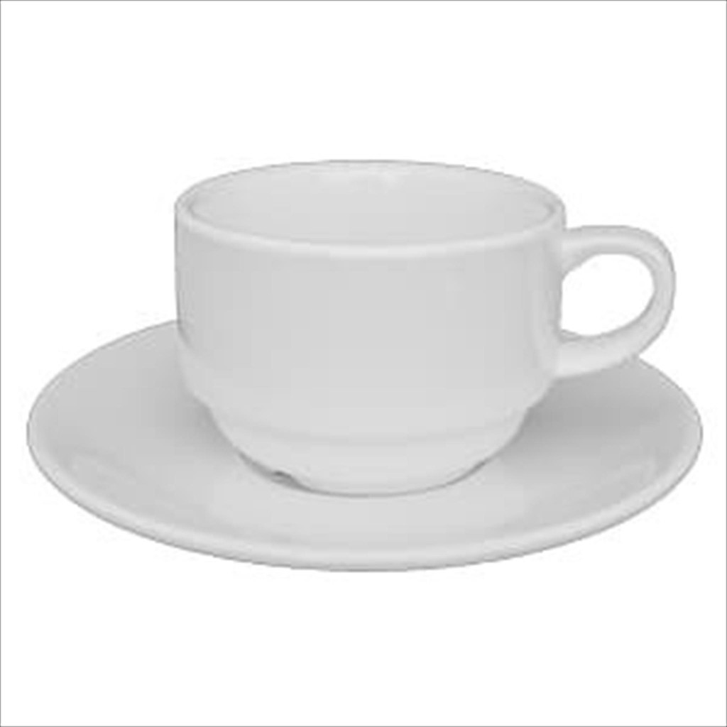Jual DRAGON Coffee cup w/ Saucer, 190ml (Satu SET) #A1030-A1031 ...