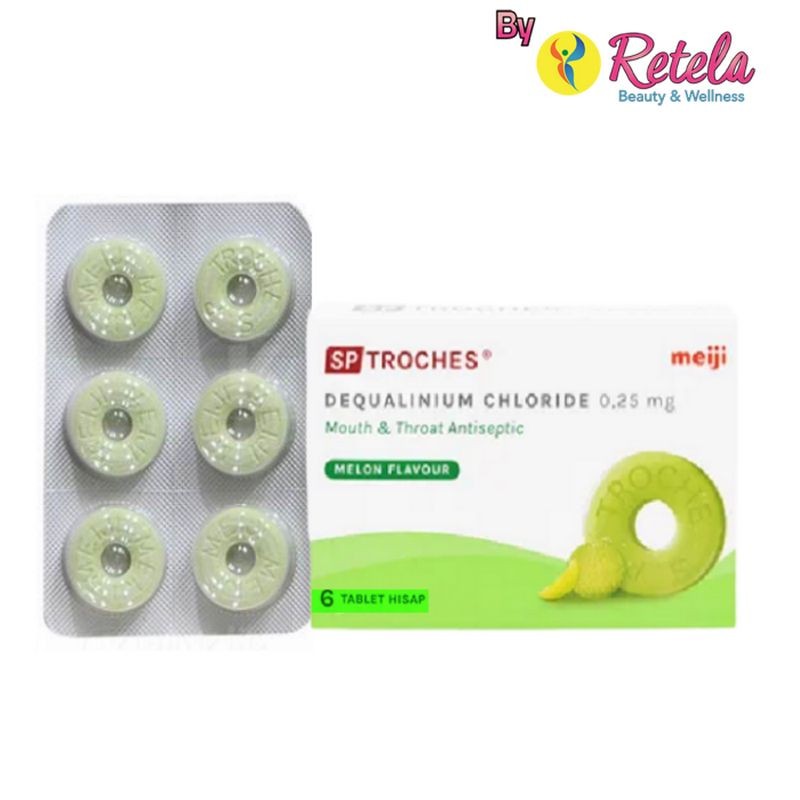 Jual SP TROCHES MELON 1 BLISTER 6 TABLET | Shopee Indonesia