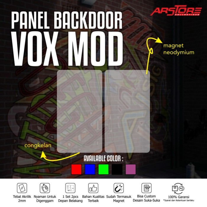 Jual Panel Backdoor Akrilik Vox multi jaya furniture | Shopee Indonesia