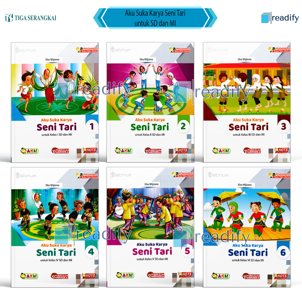Jual Platinum Aku Suka Karya Seni Tari Kelas 1 2 3 4 5 6 SD/MI Kurikulum Merdeka Revisi Terbaru ...
