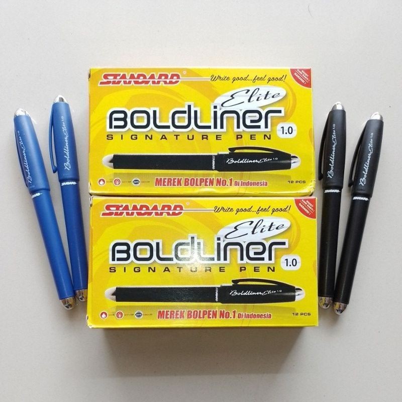 Jual STANDARD BOLDLINER ELITE 1.0MM (1PAK/12PCS) | Shopee Indonesia