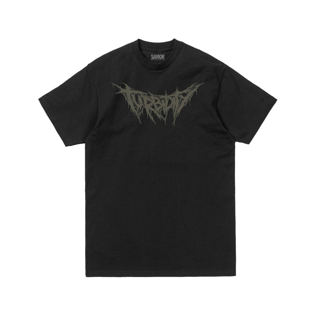 Jual ORIGINAL T SHIRT TURBIDITY MALEVOLENT LOGO RELEASE BY " SAVIOR ...