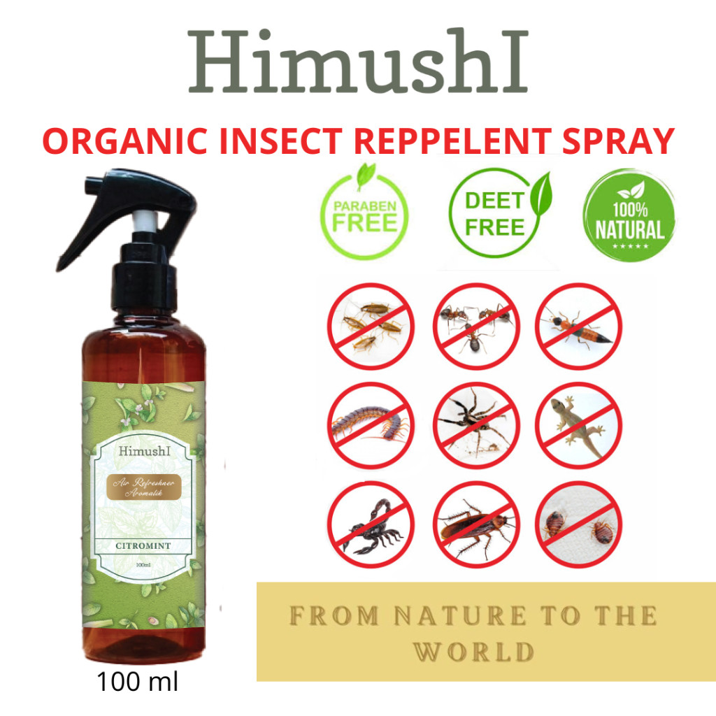 Jual Himushi Organic Insect Reppelent Spray Basmi Tomcat Rayap Semut ...
