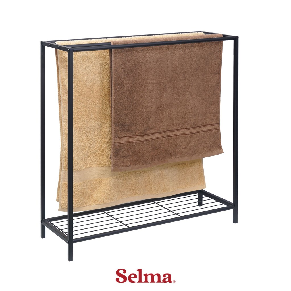 Jual Selma Daxton Jemuran Handuk - Hitam Tempat Jemur Anduk Drying Rack ...