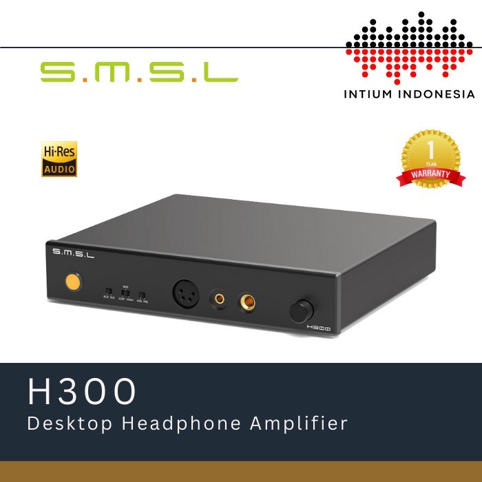 Jual SMSL H300 Headphone Amplifier Full Balanced Low-Noise Audio ...
