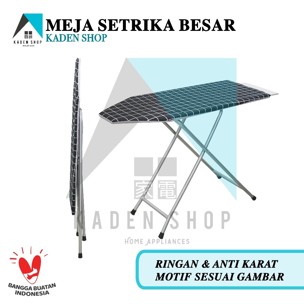 Jual VF56YH Meja Setrika Besi Besar | Shopee Indonesia