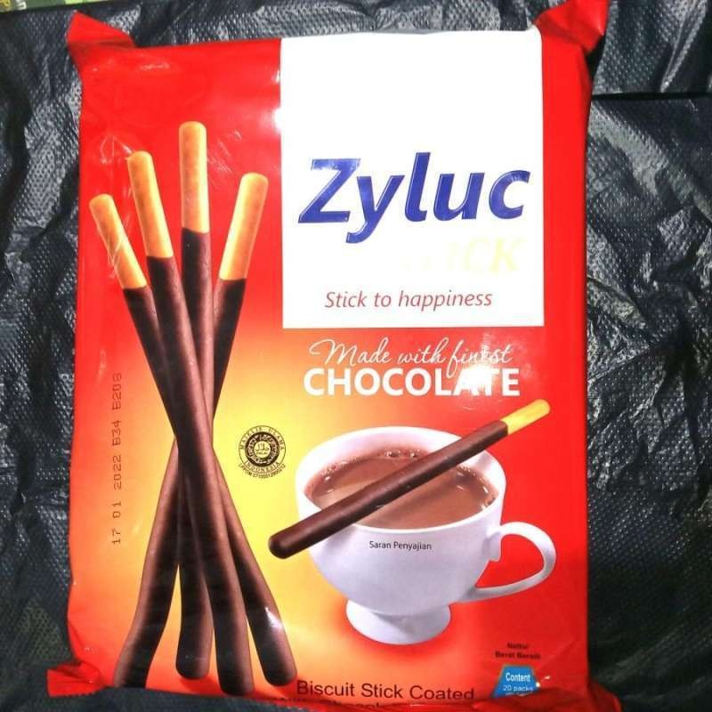 Jual Chocolate Stik Happines Zyluc/ Choco Stick/Zyluc Stik/ Chocolate ...
