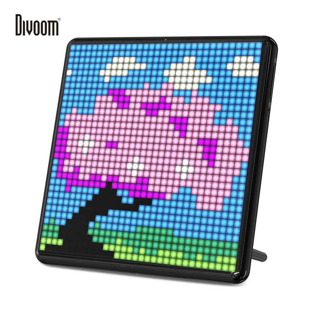 Jual Divoom Pixoo Max 32*32 Pixel Art Display APP Control - Cool Animation Frame Desk Mount for ...