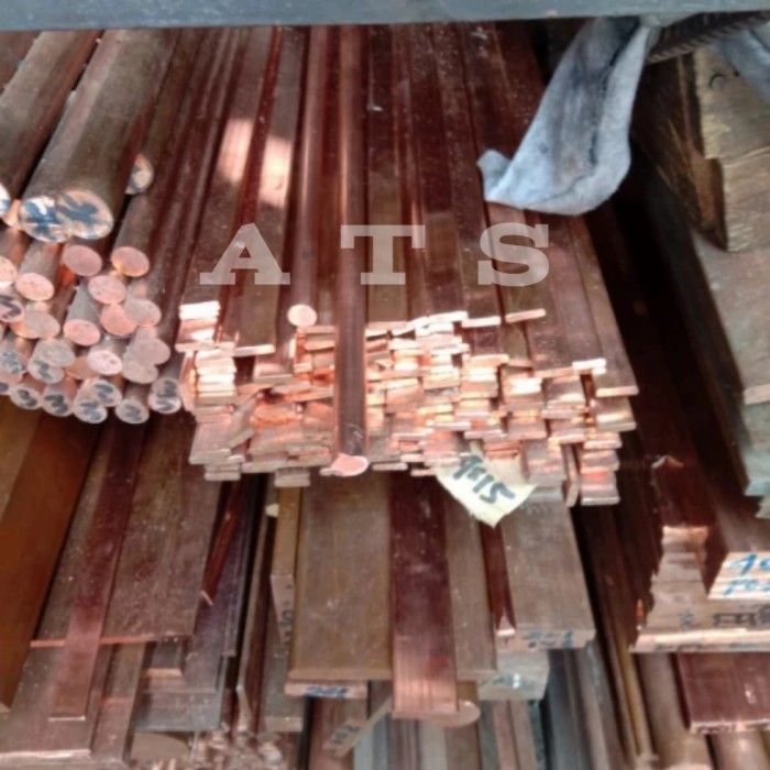 Jual Plat Tembaga Murni/Busbar Tembaga 3mm x 20mm x 1000mm | Shopee ...