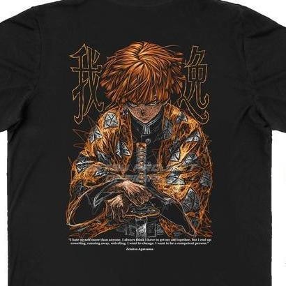 Jual Zetsu Project-Zenitsu |Kaos Anime lDemonSlayer Kimetsu No Yaiba ...