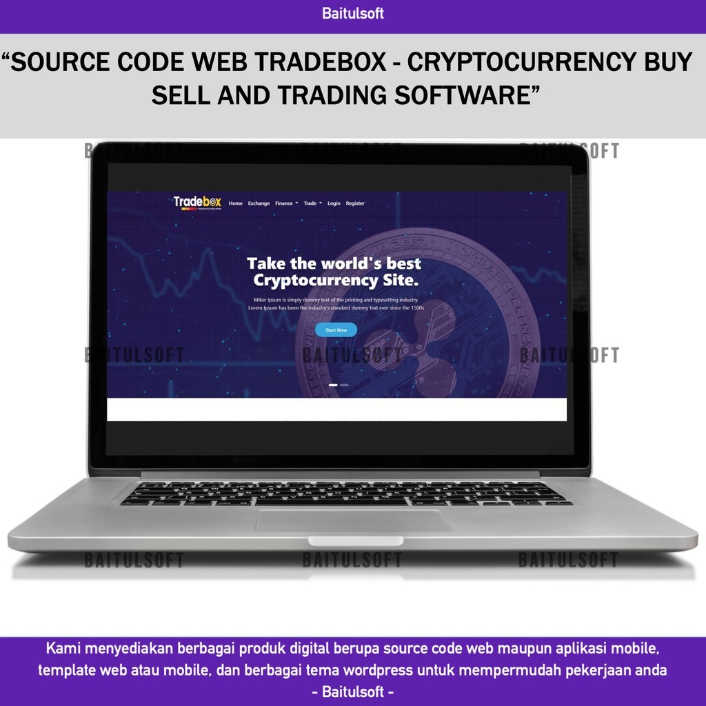 Jual SOURCE CODE APLIKASI WEB TRADEBOX - CRYPTOCURRENCY BUY SELL AND ...