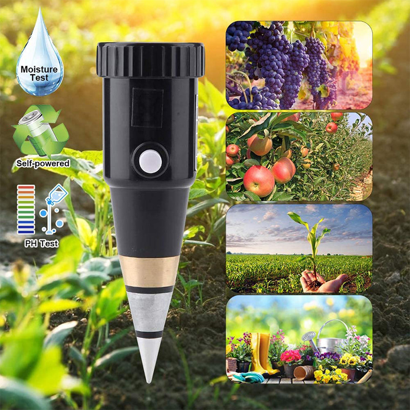 Jual Alat Penggukur Tanah 2 In 1 Pen Type PH Meter Soil Analyzer Tester ...