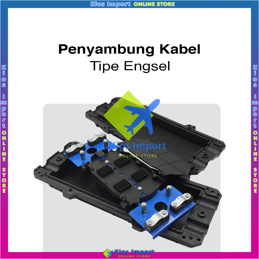 Jual Fiber Optik Box Sambungan Joint Closure 12-24 Core Clousure Inline ...