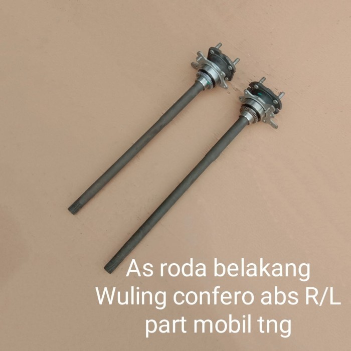 Jual As Roda Axle Rear Wuling Confero Convero Abs Model Disk Rh/Lh Ori ...