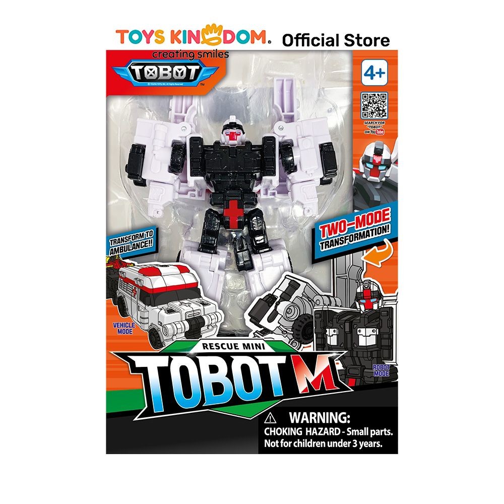 Jual Toys Kingdom Tobot Rescue Robot M Mini Kids Toy Action Figur ...